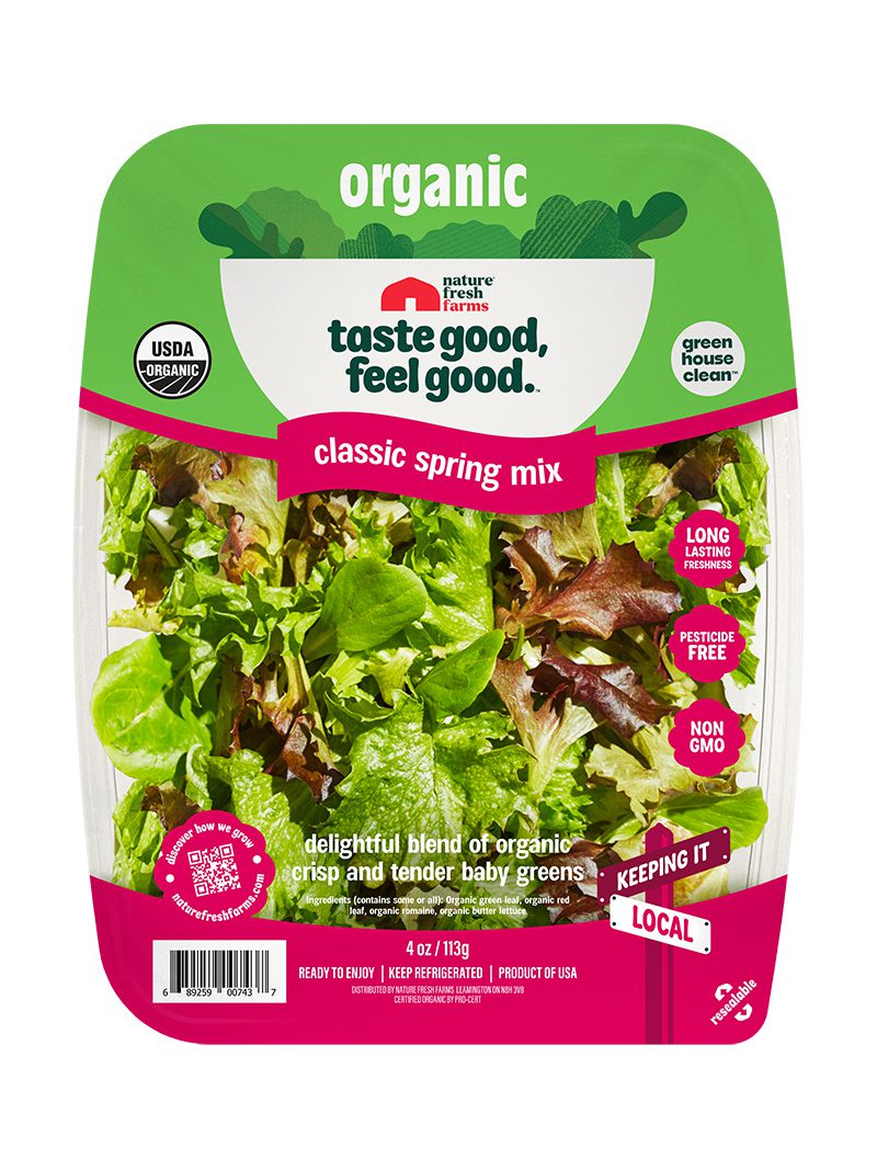 Organic Classic Spring Mix | Nature Fresh Farms